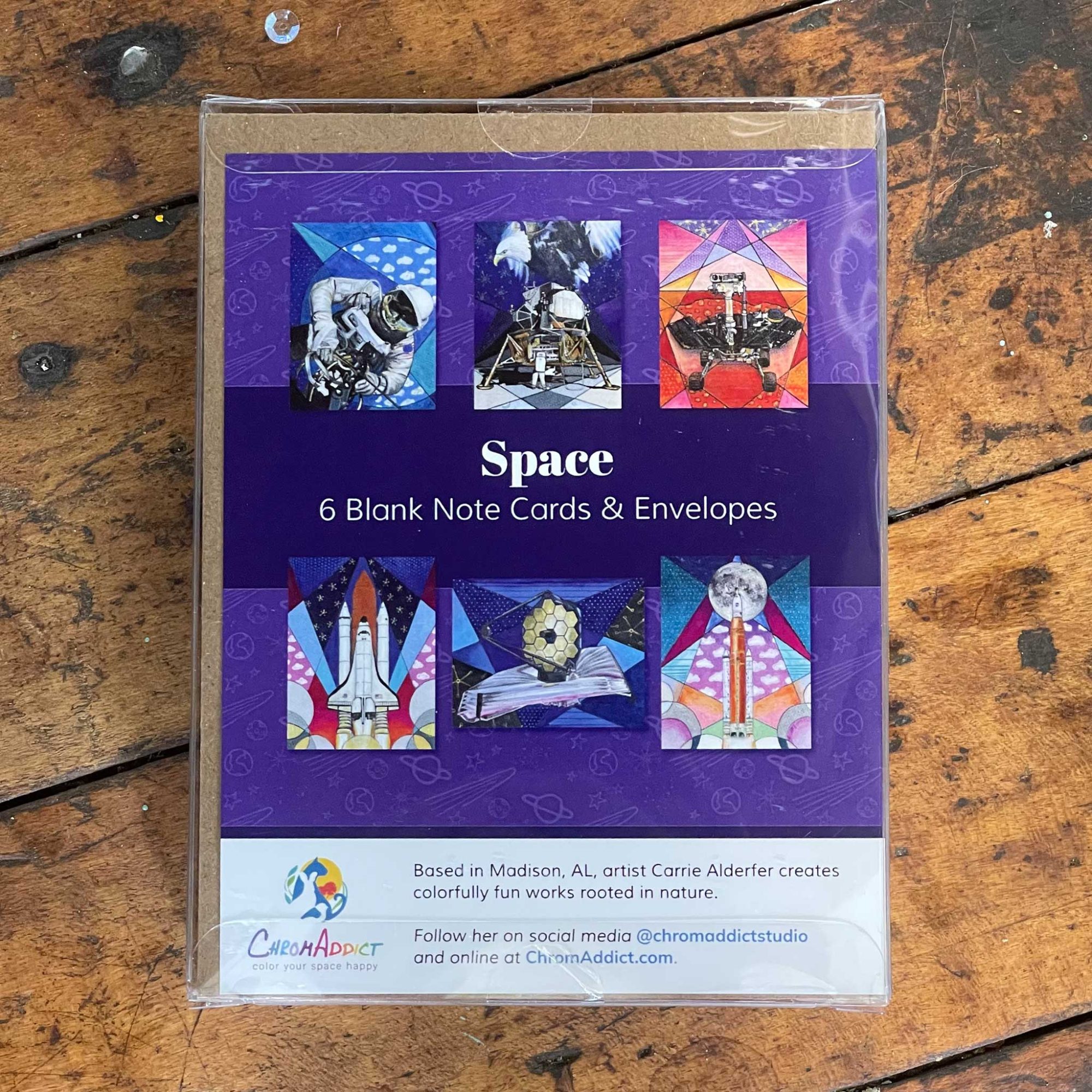 Space Card Set - ChromAddict