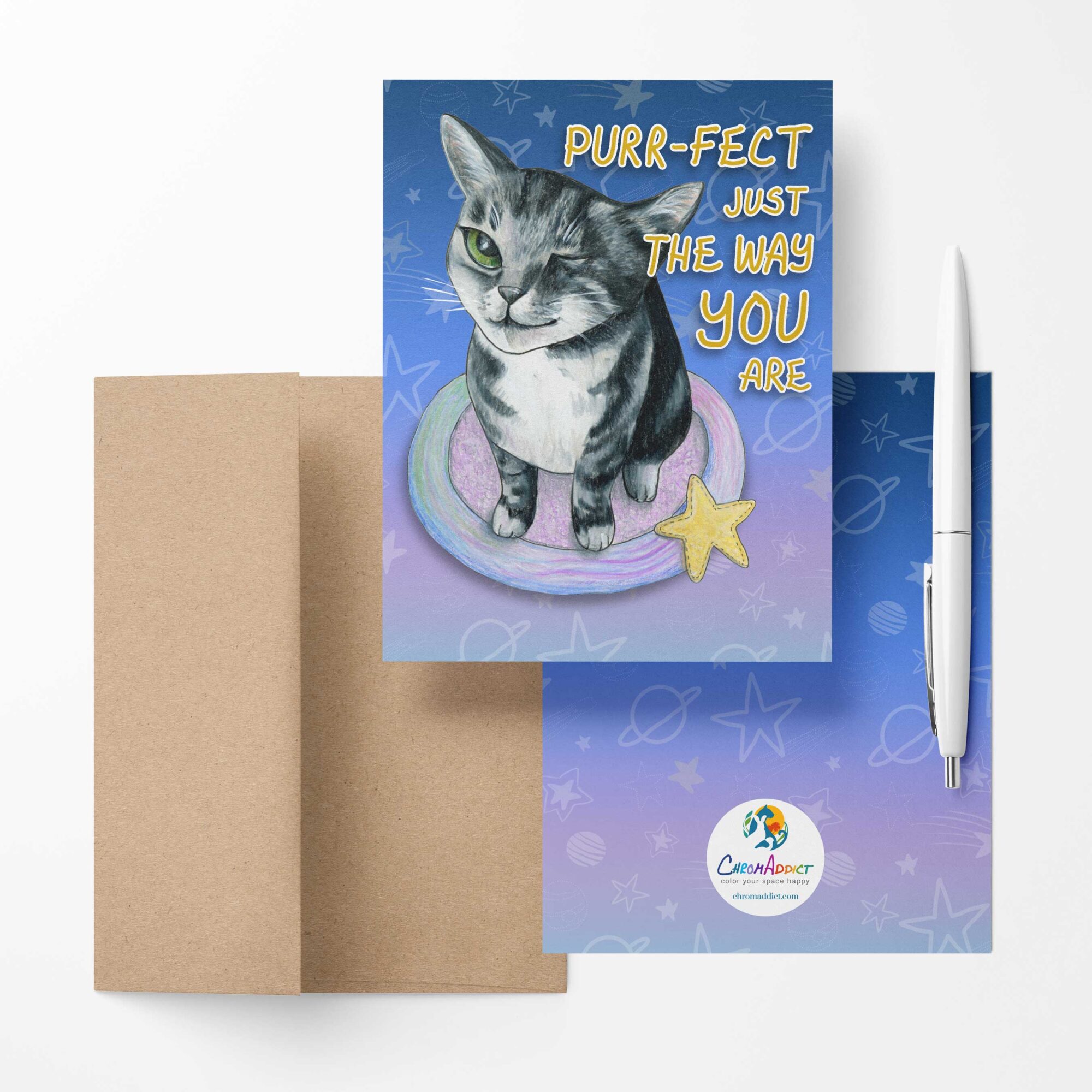 Sassy Cats Card Set - ChromAddict